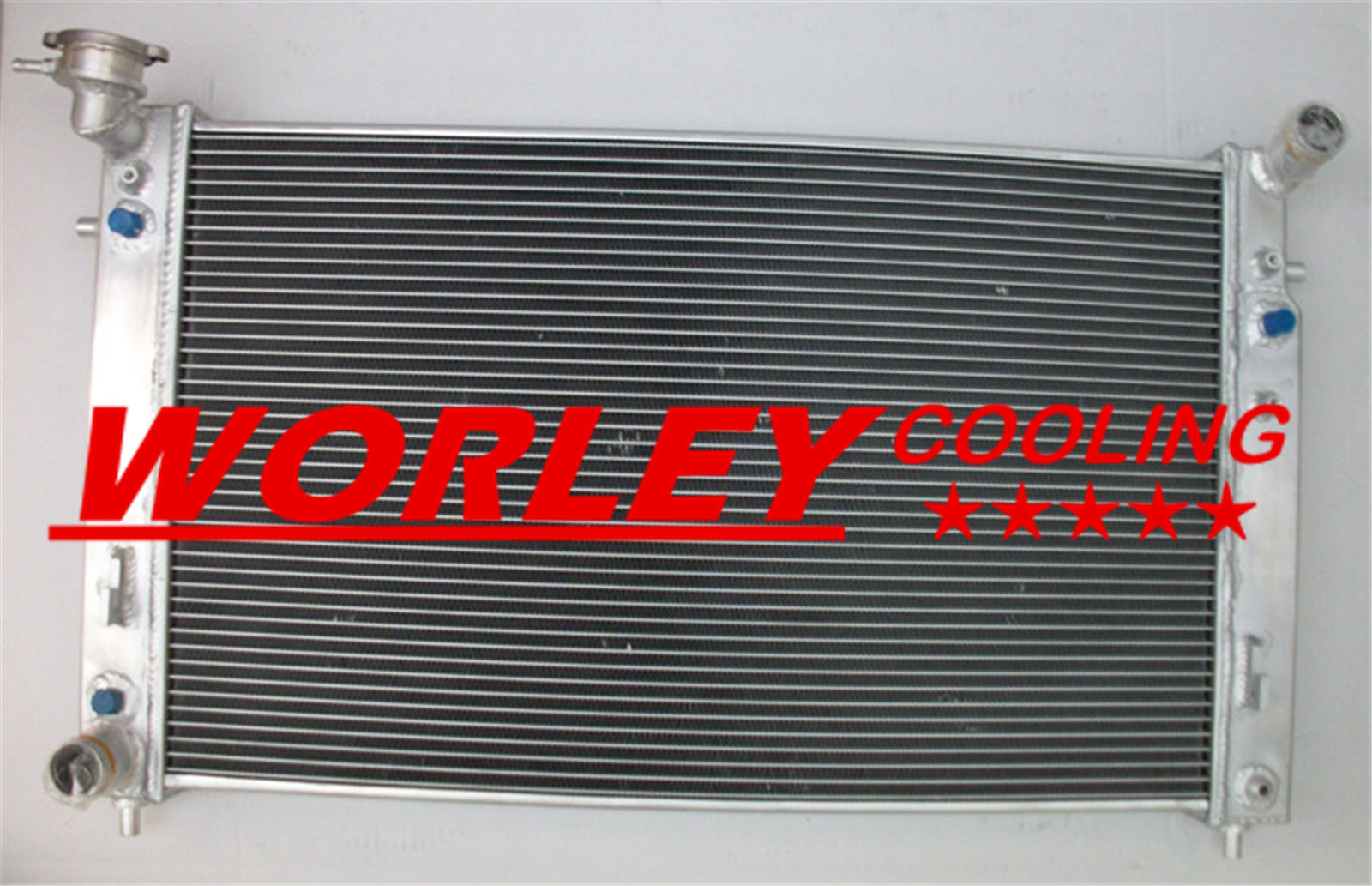 QLD-44mm 3ROW for COMMODORE VT VX V6 3.8L PETROL 1997-2002 Aluminum ...
