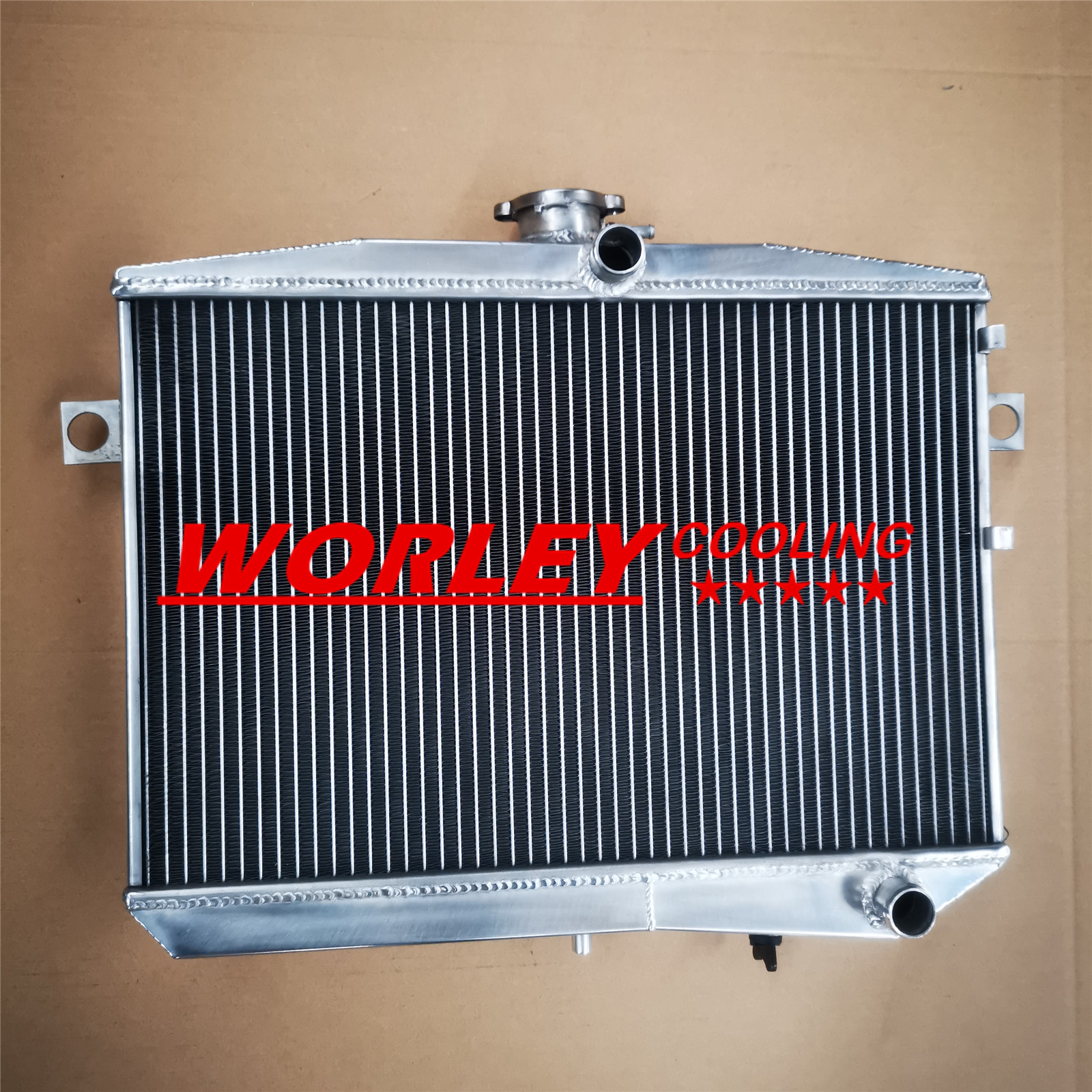 VIC-ALUMINUM RADIATOR FOR Volvo Amazon Combi P1800E B18 B20 Engine MT ...